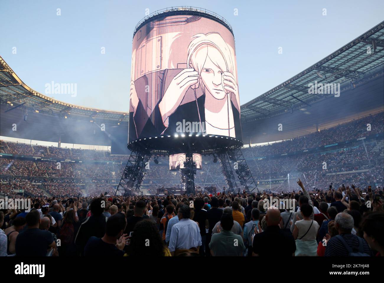 ©PHOTOPQR/LE PARISIEN/Jean-Baptiste Quentin ; Saint Denis ; 21/05/2022 ...