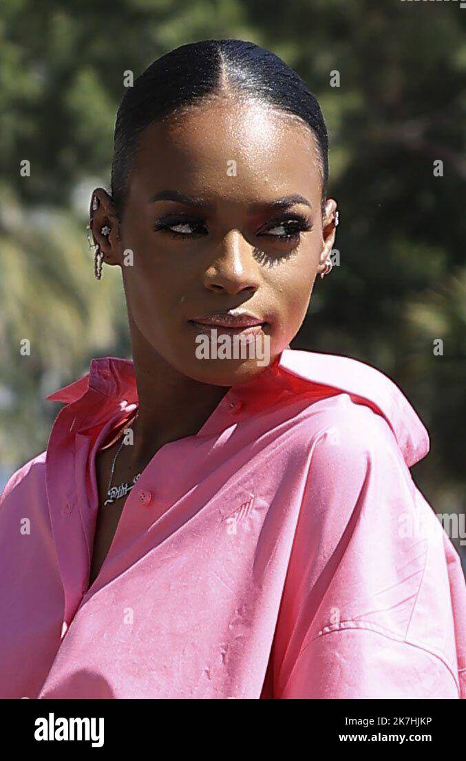 ©Francois Glories/MAXPPP - 19/05/2022 Congolese model Didi Stone ...
