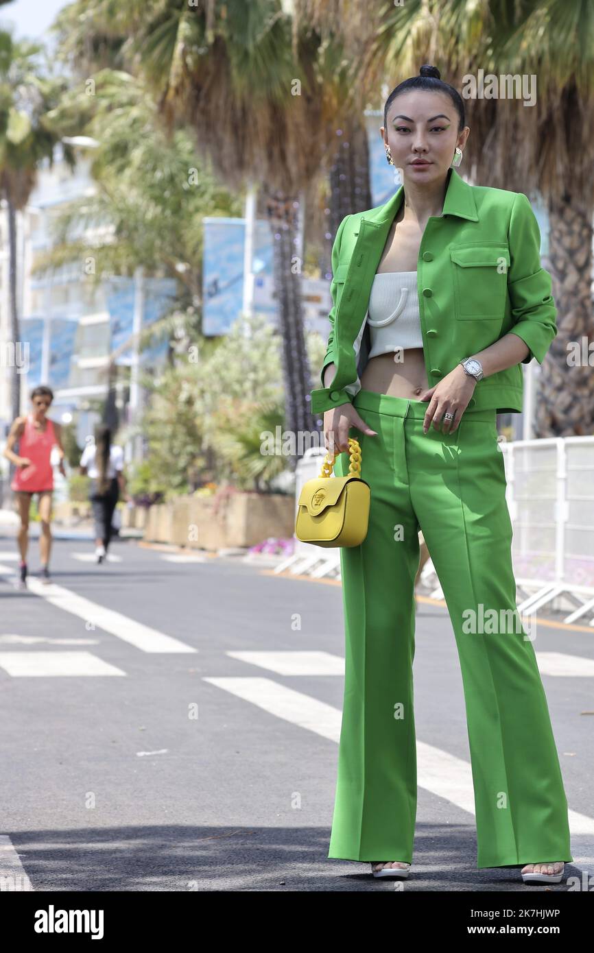 ©Francois Glories/MAXPPP - 21/05/2022 The American Star Blogger Jessica ...