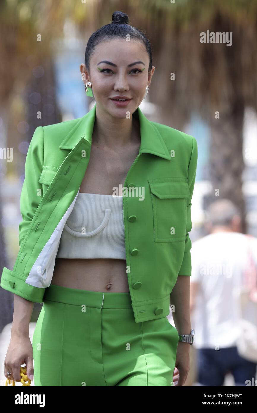 ©Francois Glories/MAXPPP - 21/05/2022 The American Star Blogger Jessica ...