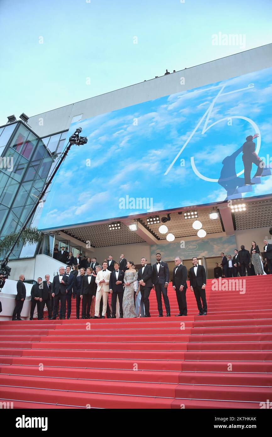 ©franck castel/MAXPPP - 20220005 Celebrity Sightings Day 2 The 75th ...