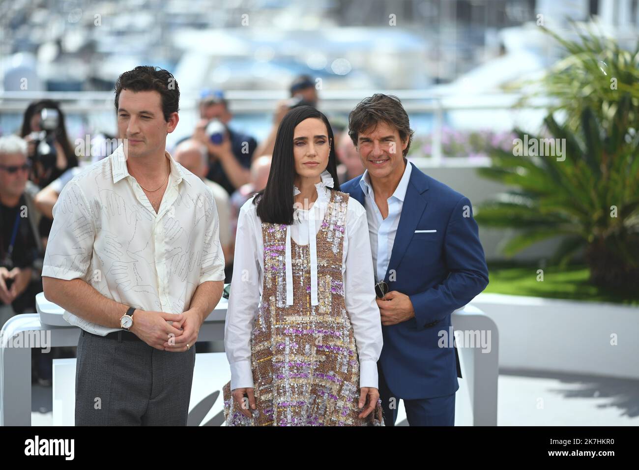 ©franck castel/MAXPPP - 20220005 Top Gun Maverick Photo Call at The ...