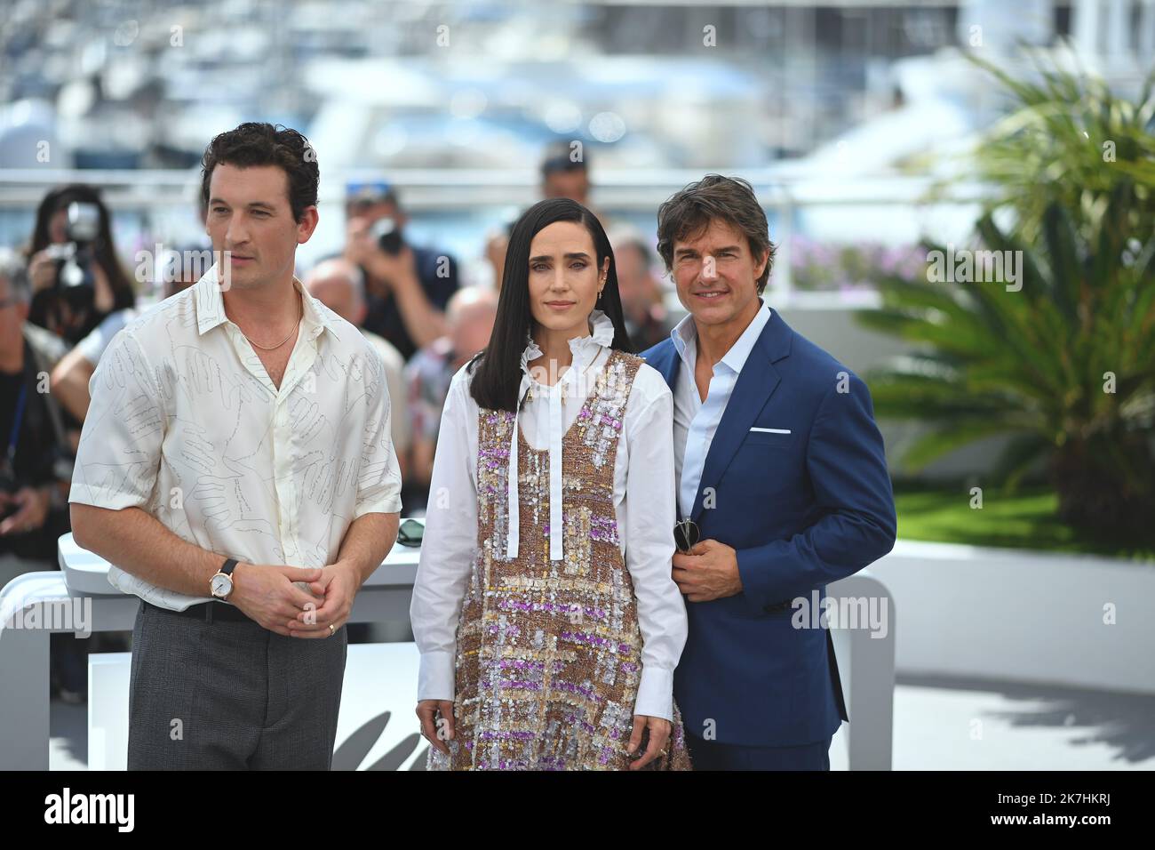 ©franck castel/MAXPPP - 20220005 Top Gun Maverick Photo Call at The ...