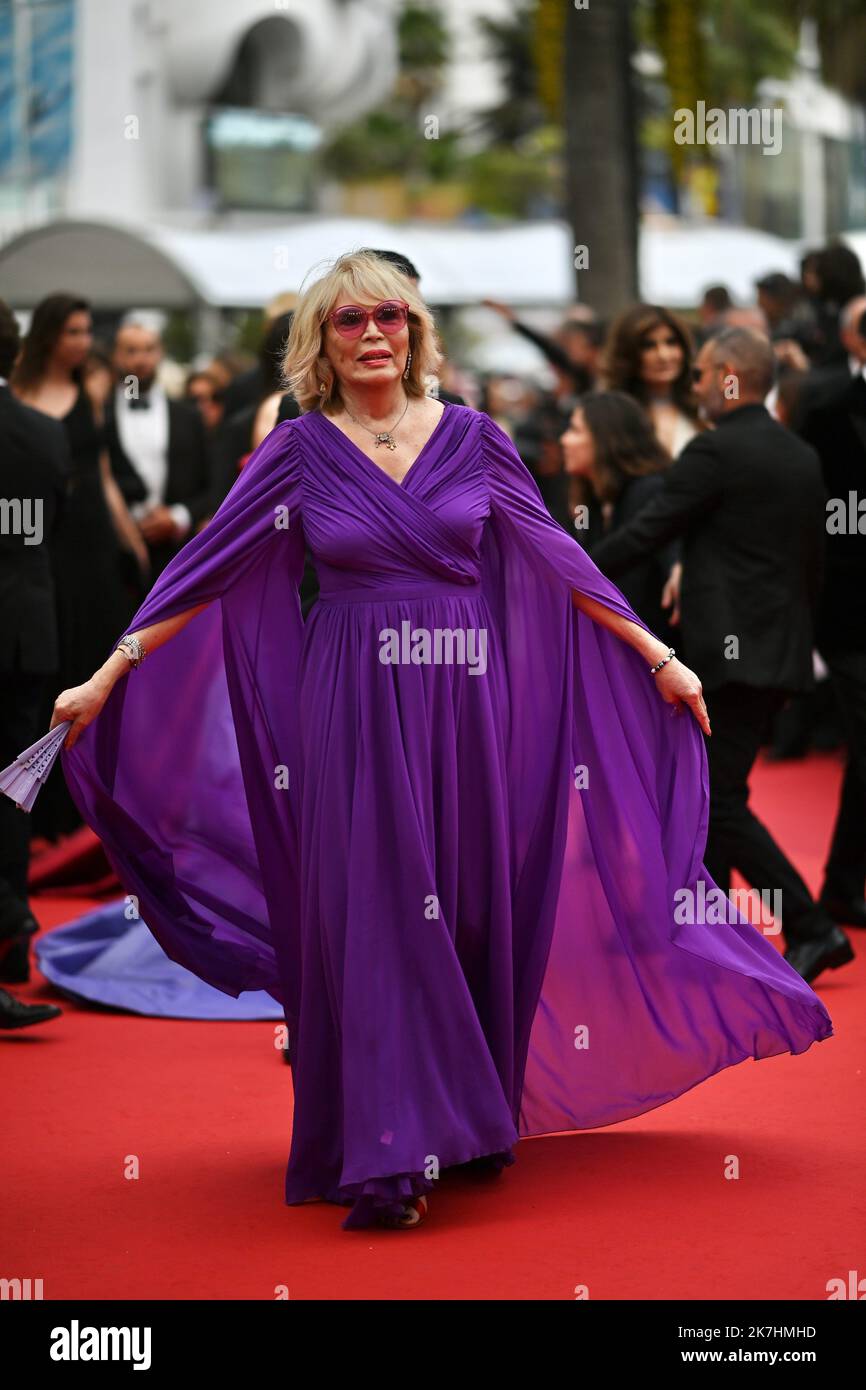 ©franck castel/MAXPPP - 20220005 Forever Young Les Amandiers Red Carpet - The 75th Annual Cannes ...