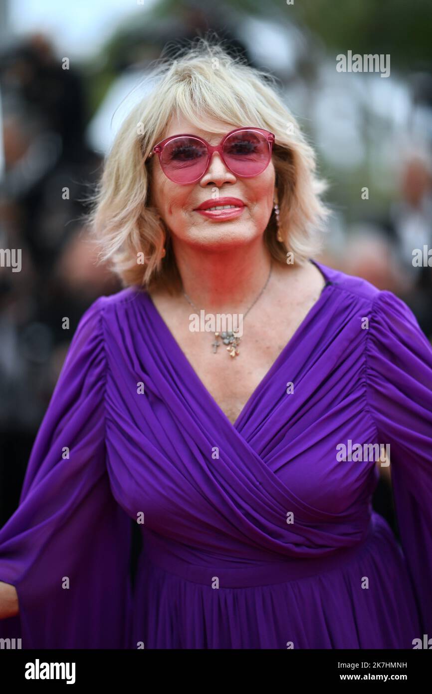 ©franck castel/MAXPPP - 20220005 Forever Young Les Amandiers Red Carpet - The 75th Annual Cannes ...