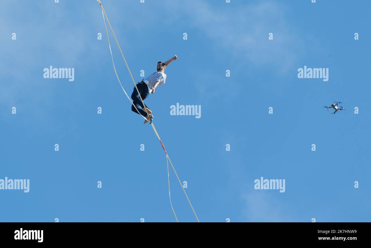 ©PHOTOPQR/OUEST FRANCE/DAVID ADEMAS / OUEST-FRANCE ; MONT SAINT-MICHEL ...