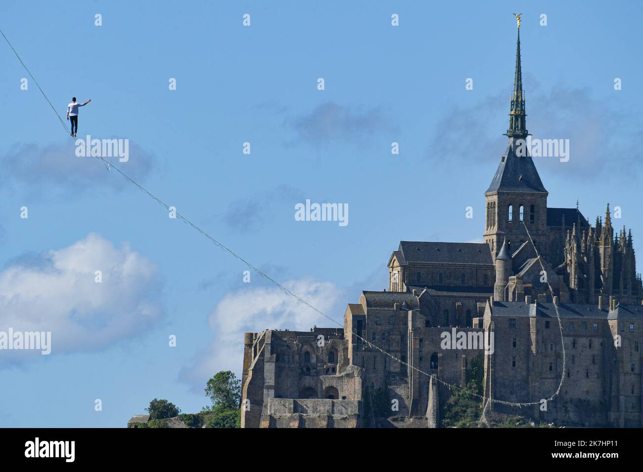 ©PHOTOPQR/OUEST FRANCE/Vincent MICHEL ; Mont-Saint-Michel ; 24/05/2022 ...