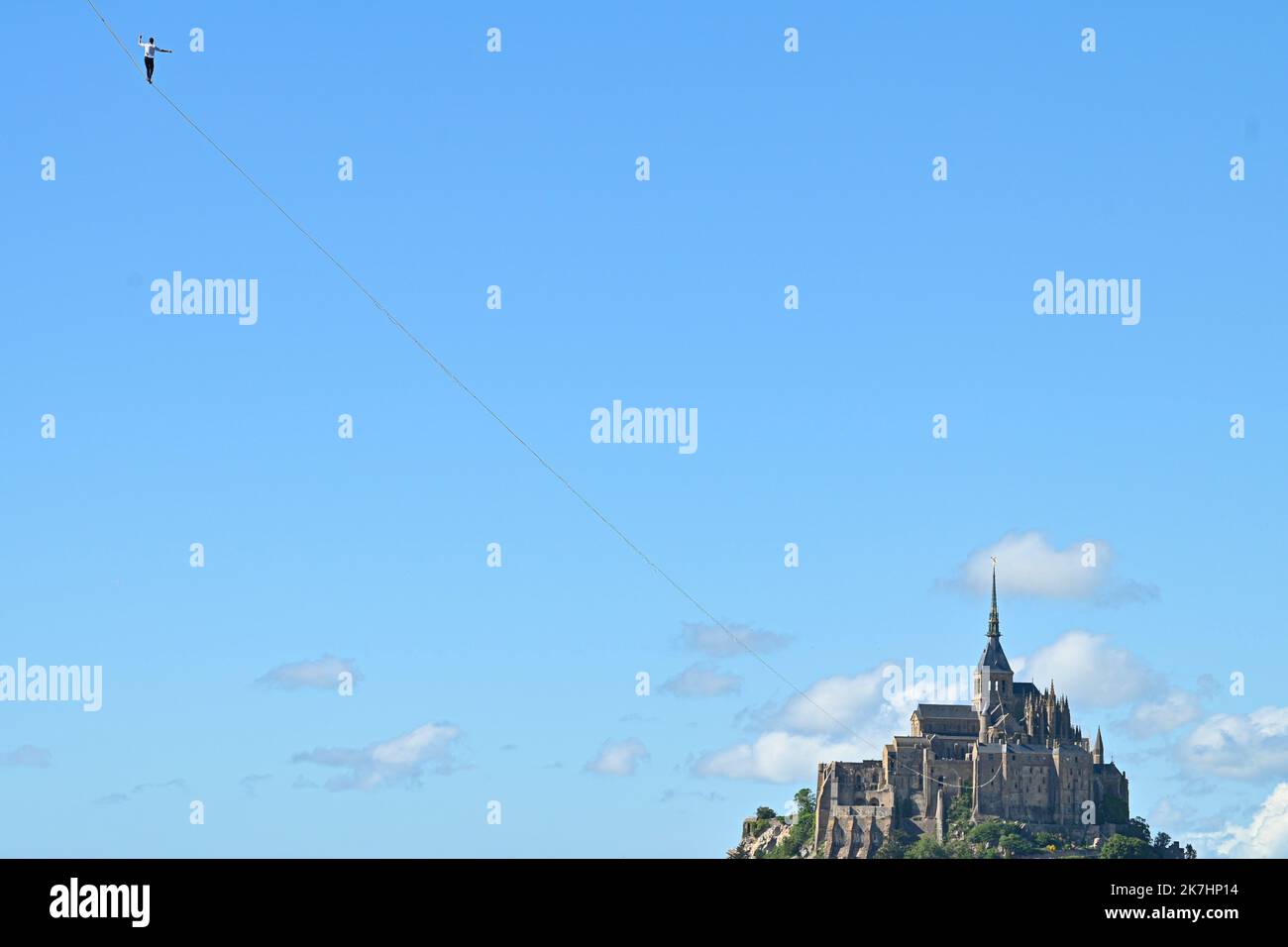 ©PHOTOPQR/OUEST FRANCE/Vincent MICHEL ; Mont-Saint-Michel ; 24/05/2022 ...