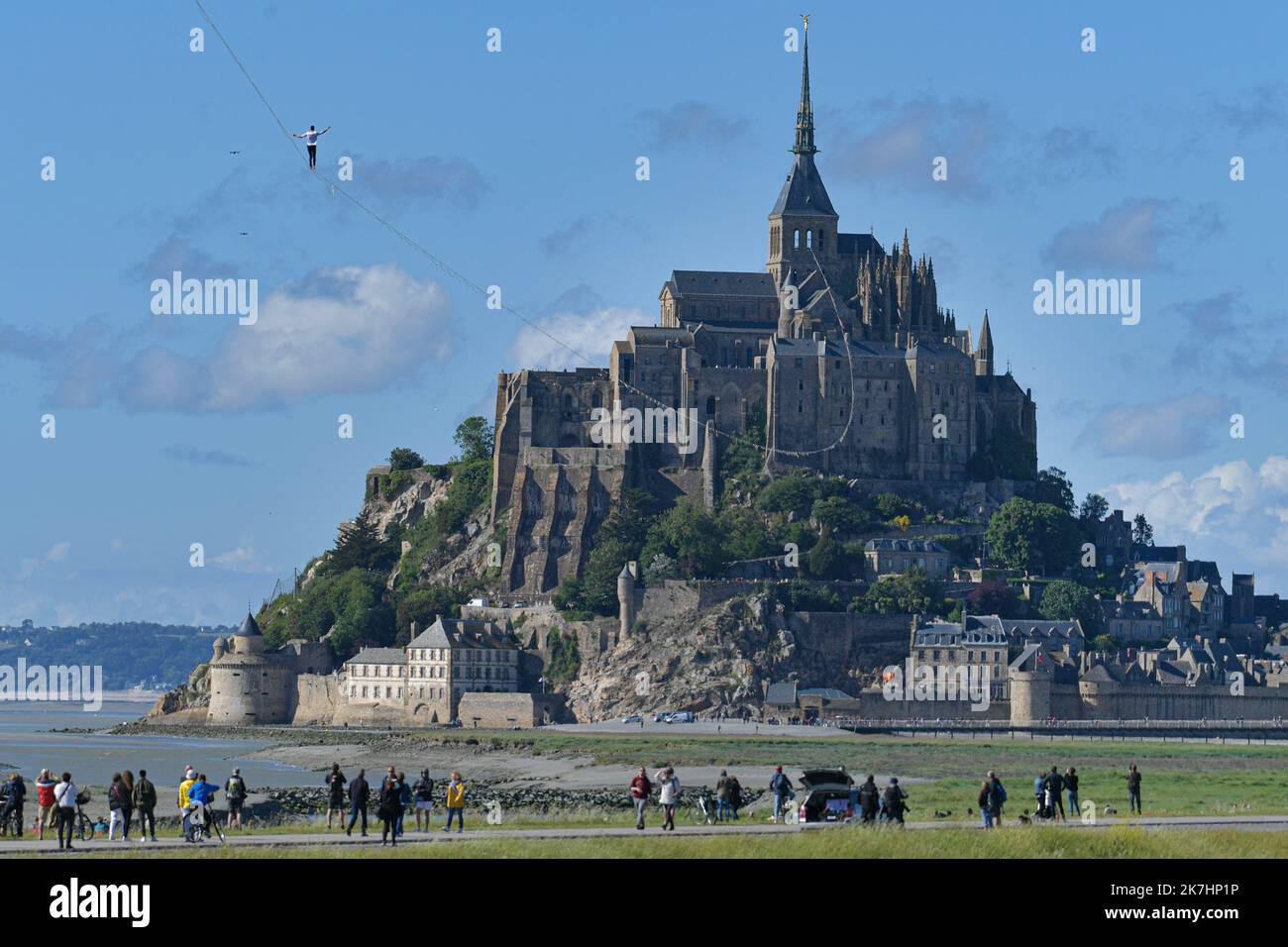 ©PHOTOPQR/OUEST FRANCE/Vincent MICHEL ; Mont-Saint-Michel ; 24/05/2022 ...