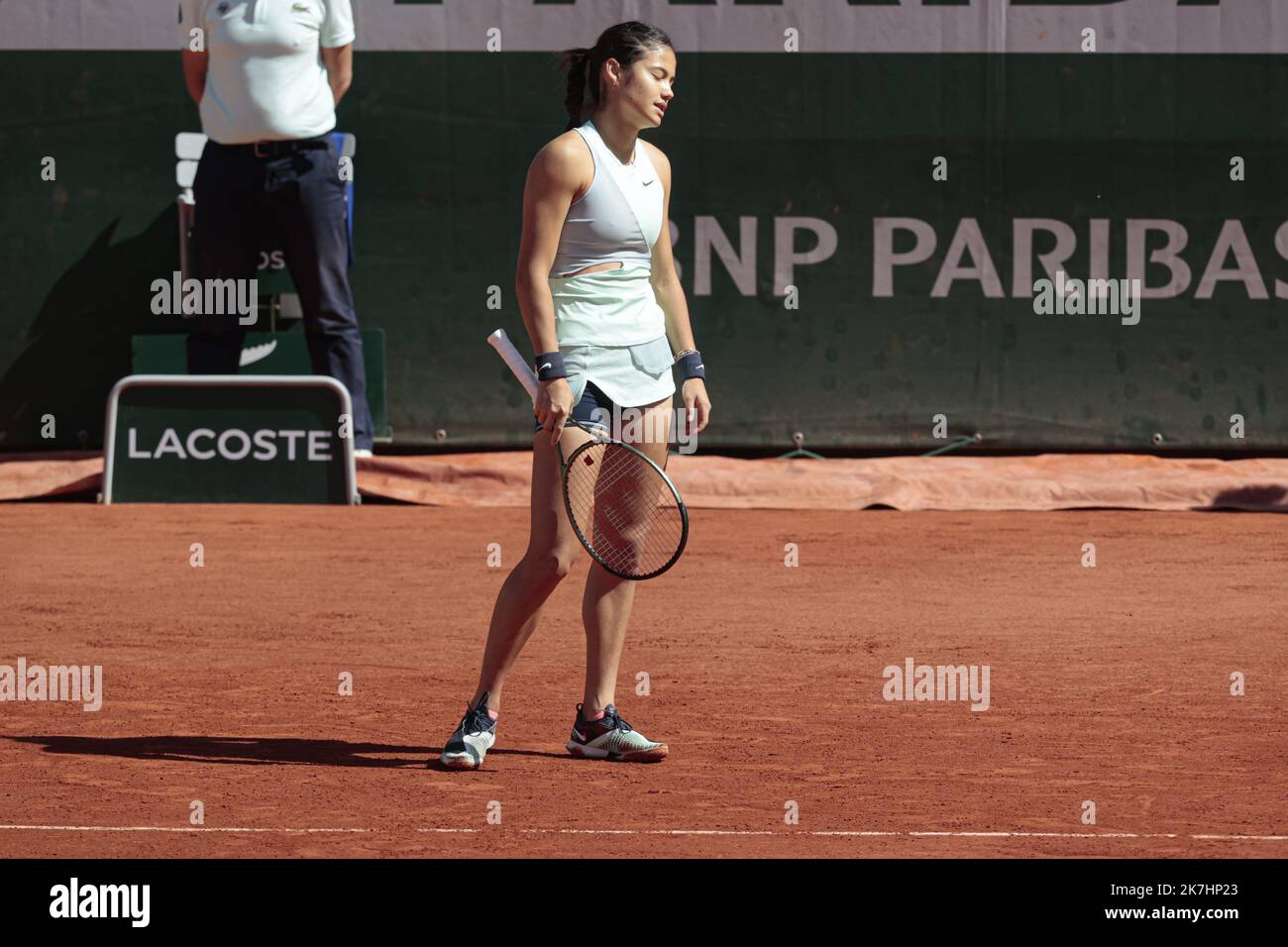 ©Sebastien Muylaert/MAXPPP - Paris 25/05/2022 Emma Raducanu of Great ...