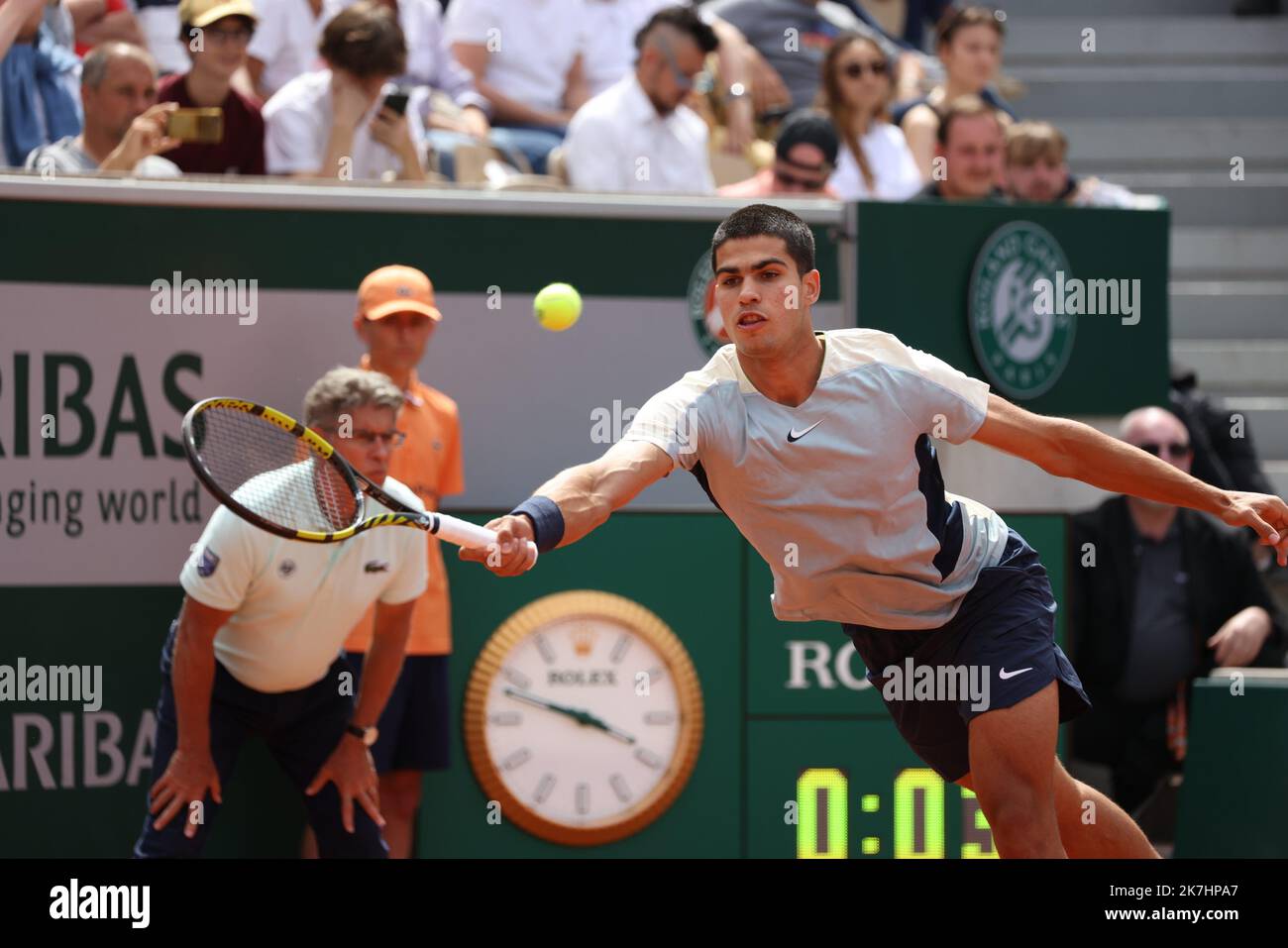 Thierry Larret / Maxppp. Tennis. Roland Garros 2022. Internationaux de ...