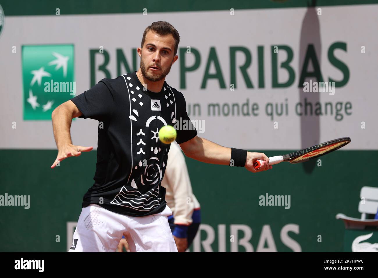 Thierry Larret / Maxppp. Tennis. Roland Garros 2022. Internationaux de ...