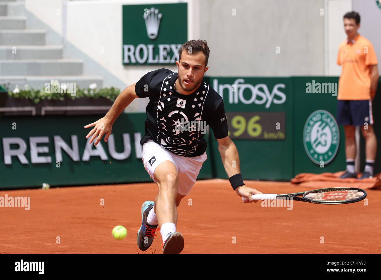 Thierry Larret / Maxppp. Tennis. Roland Garros 2022. Internationaux de ...