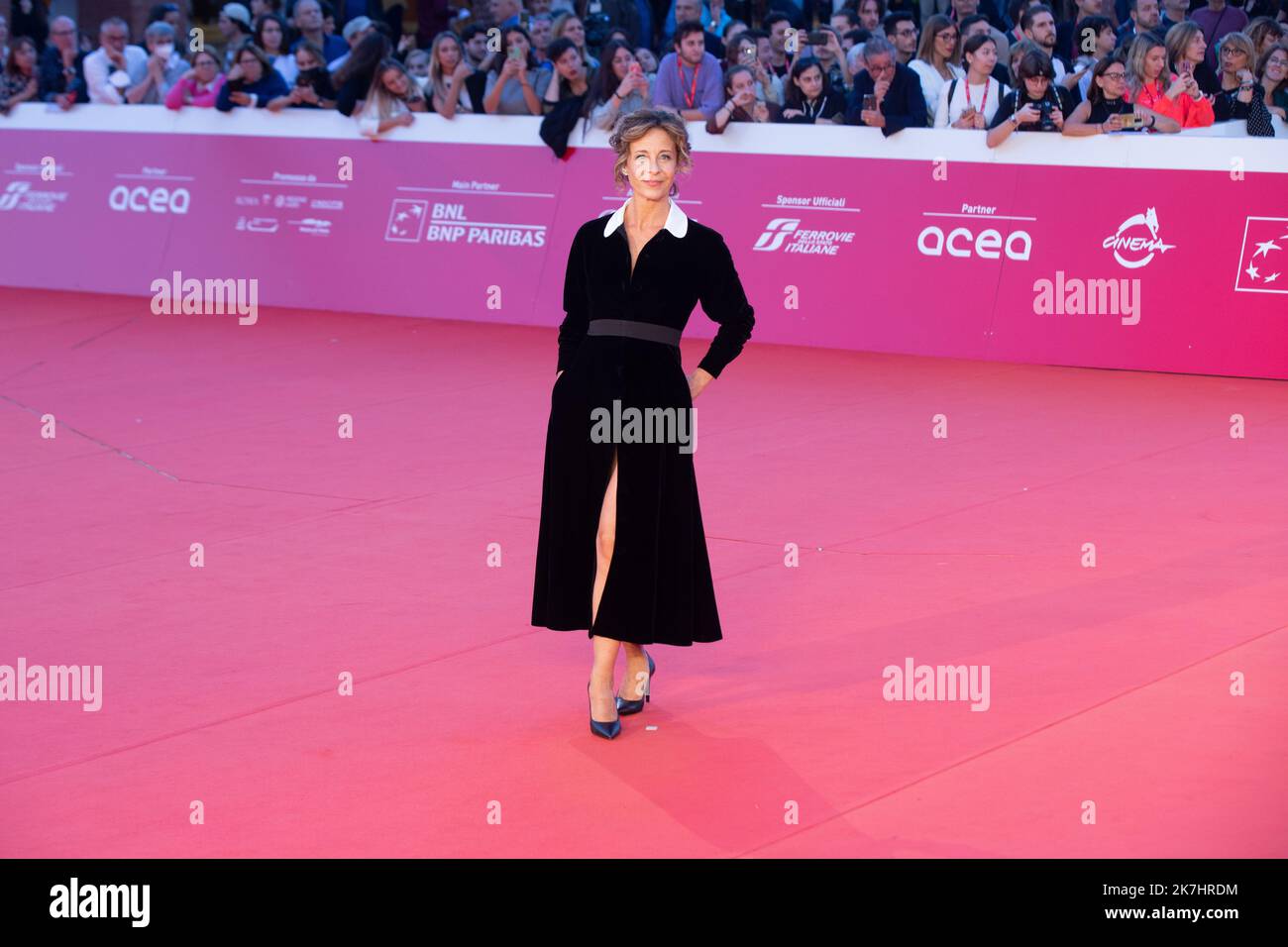 October 17, 2022, Rome, RM, Italy: Italian actress Carlotta Natoli ...