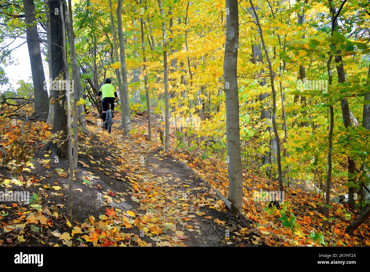 Trail riding in park hi-res stock photography and images - Alamy