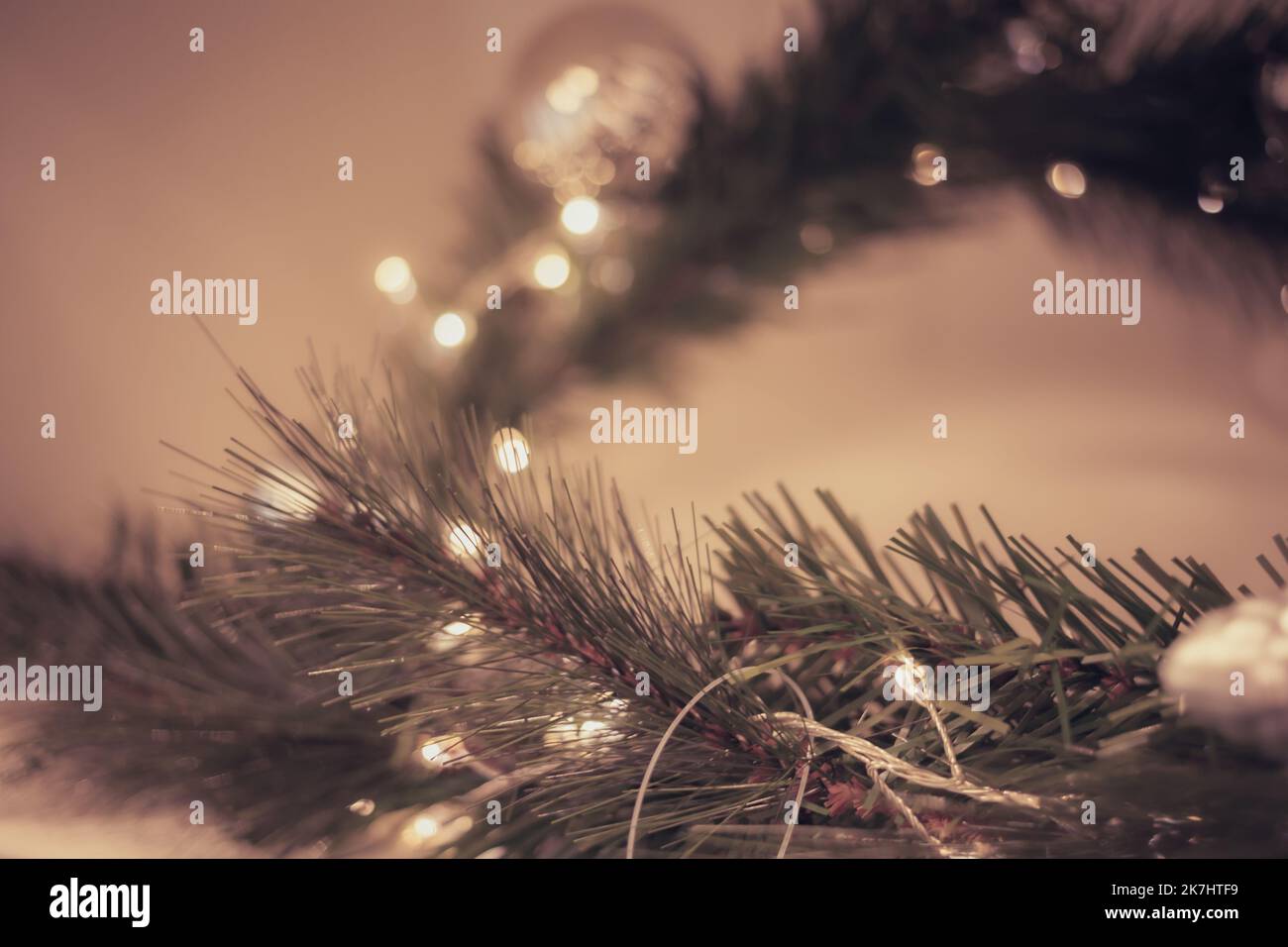 Christmas background; Abstract Christmas decorations Stock Photo - Alamy