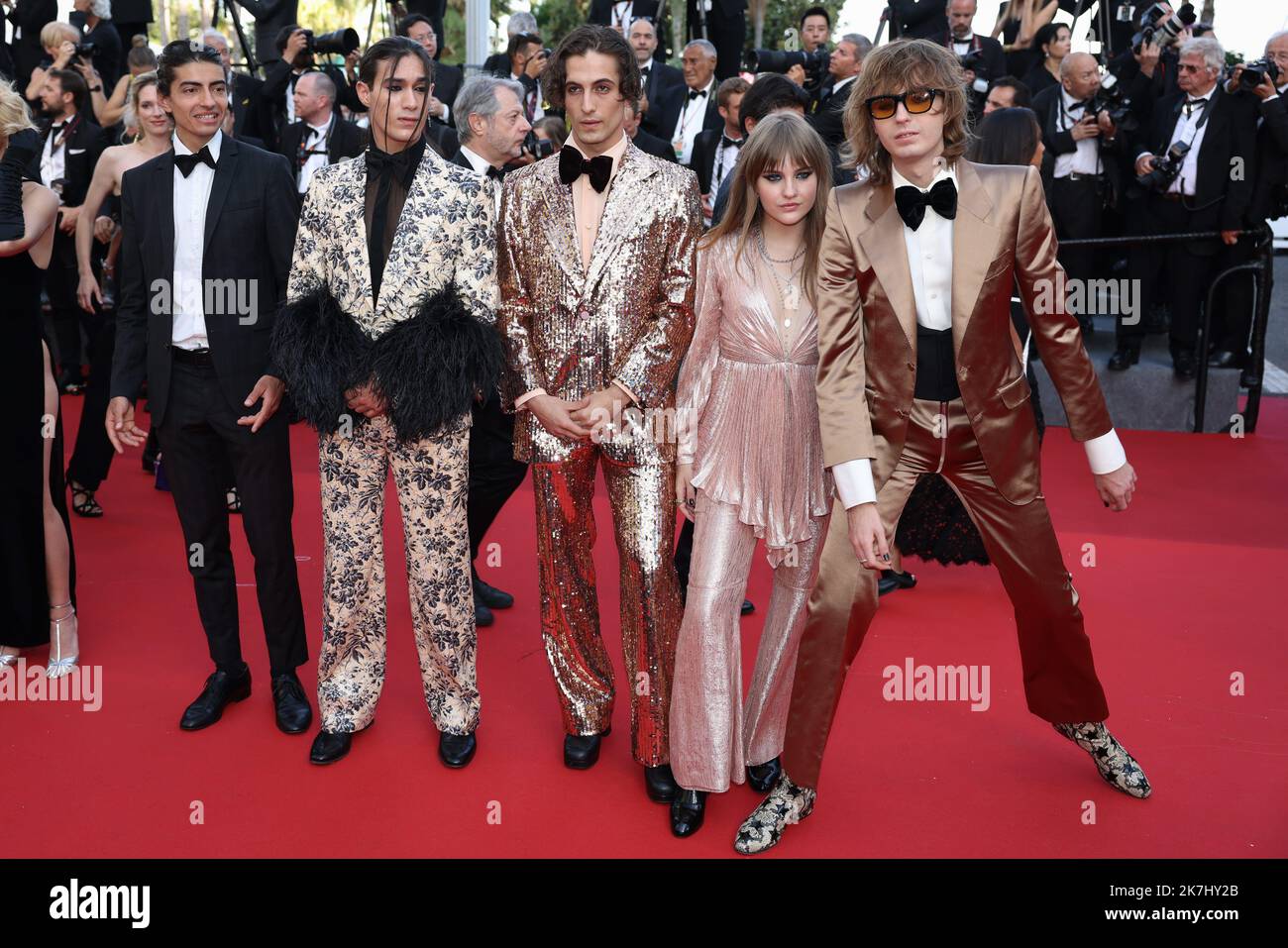 Damiano david et victoria de angelis de maneskin hi-res stock ...