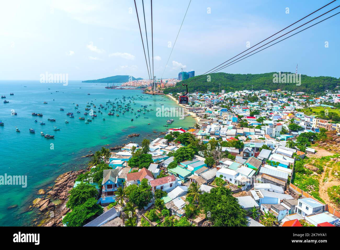 The longest cable car ride in the world, Phu Quoc island in South ...