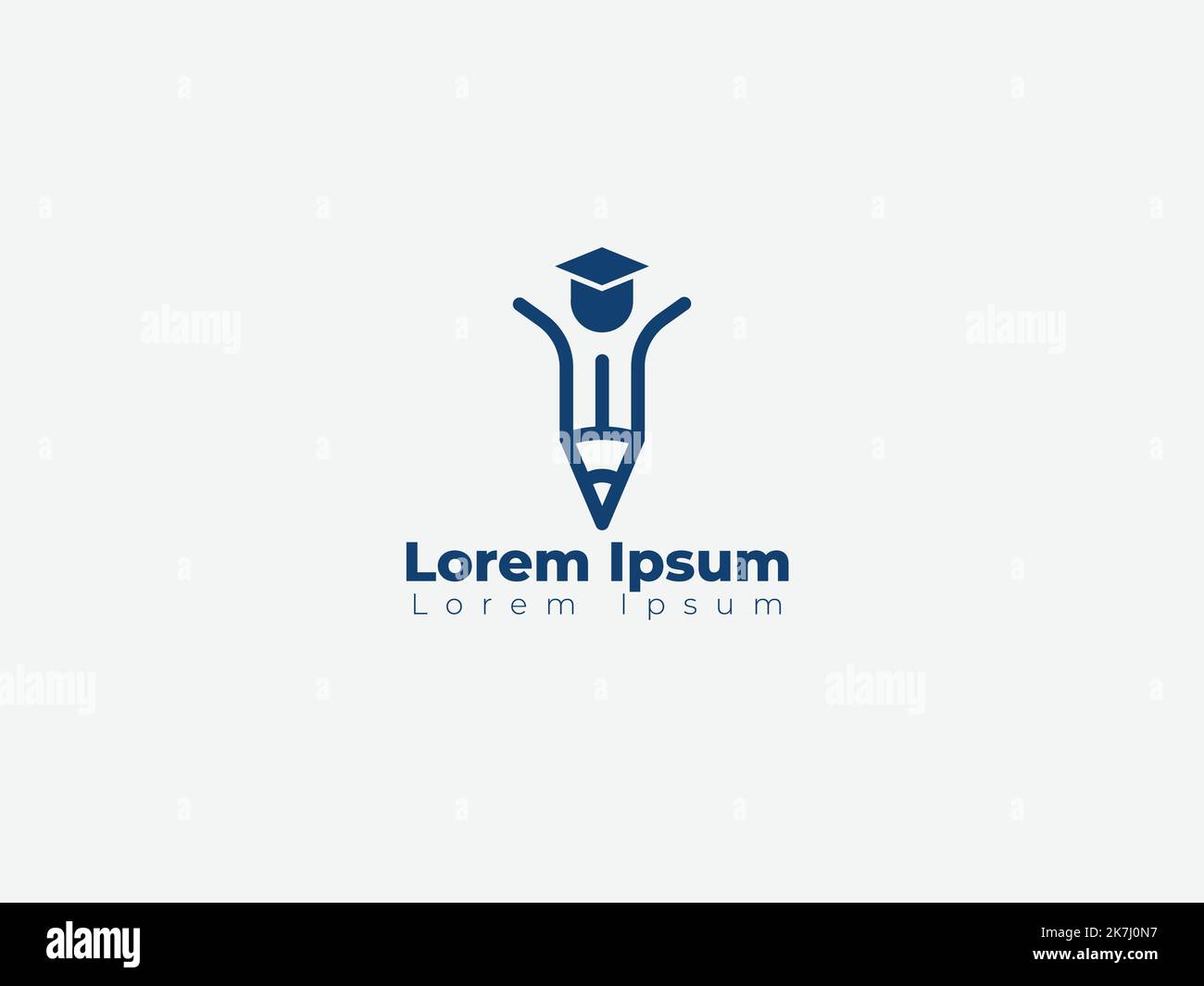 Minimal education logo design template, the concept for academy ...