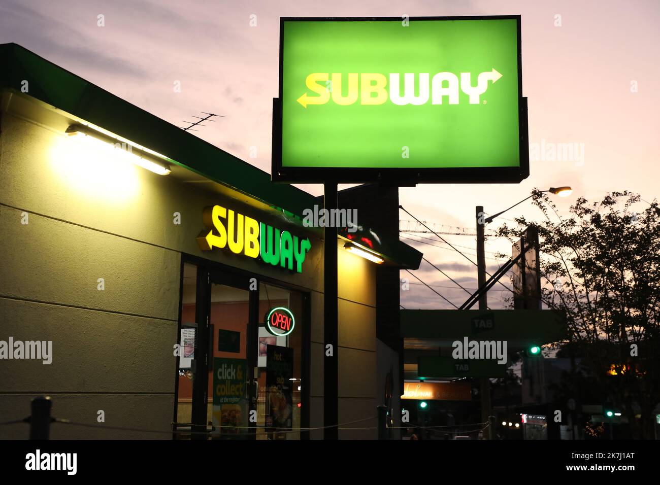 Subway restaurant australia hi-res stock photography and images - Alamy