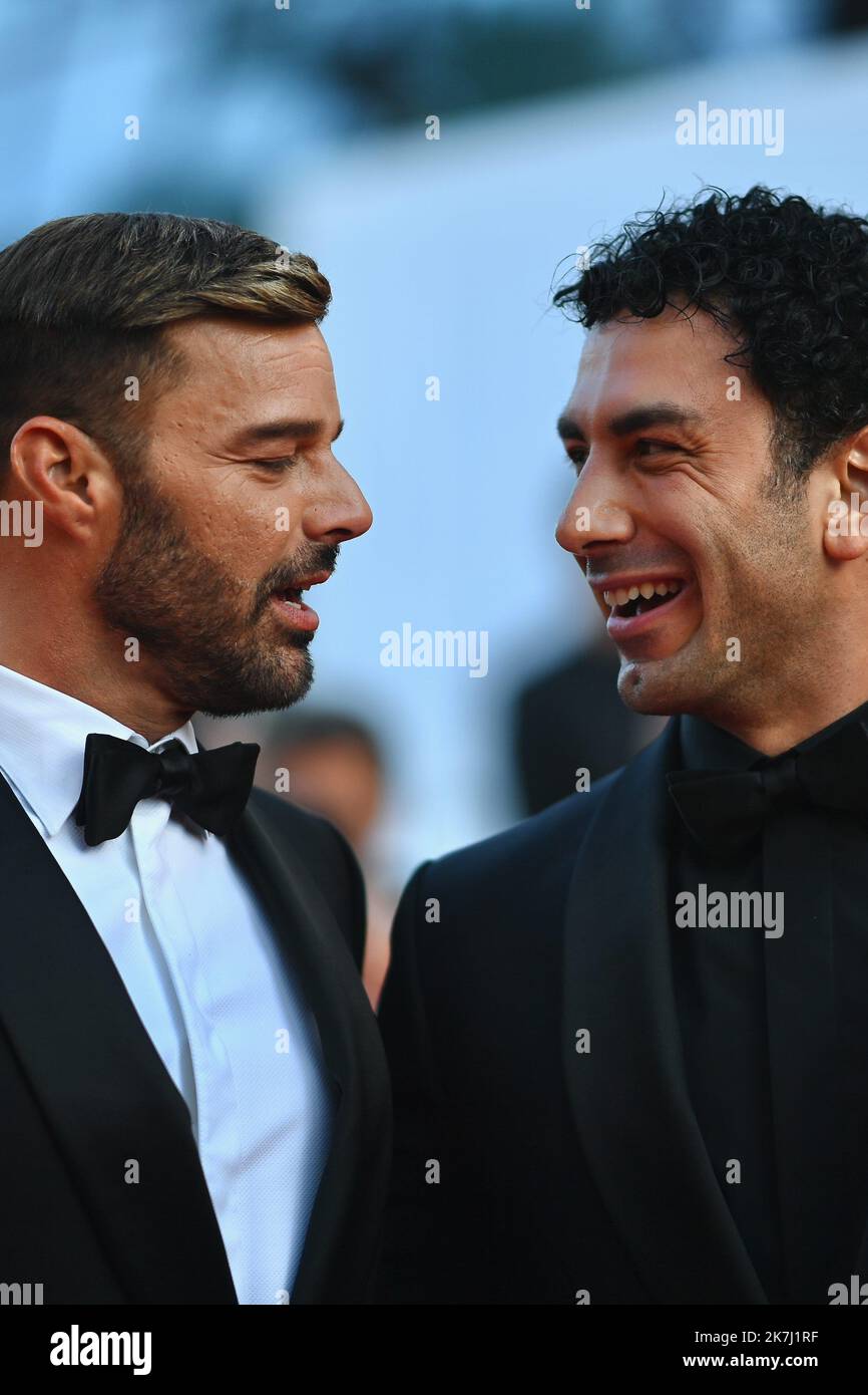 ©franck castel/MAXPPP - 20220005 Elvi Red Carpet - The 75th Annual ...