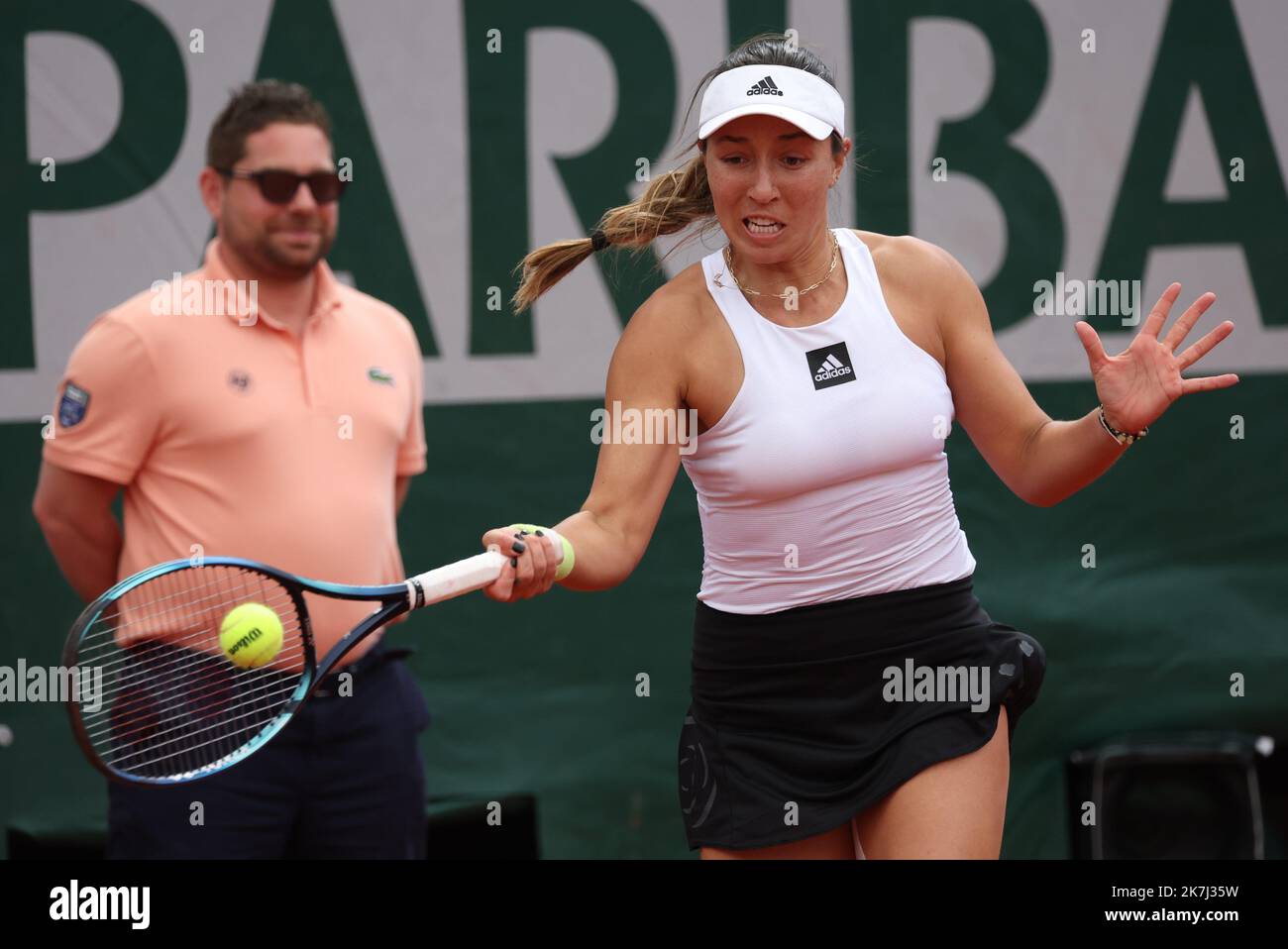 Thierry Larret / Maxppp. Tennis. Roland Garros 2022. Internationaux de France de tennis. Stade ...