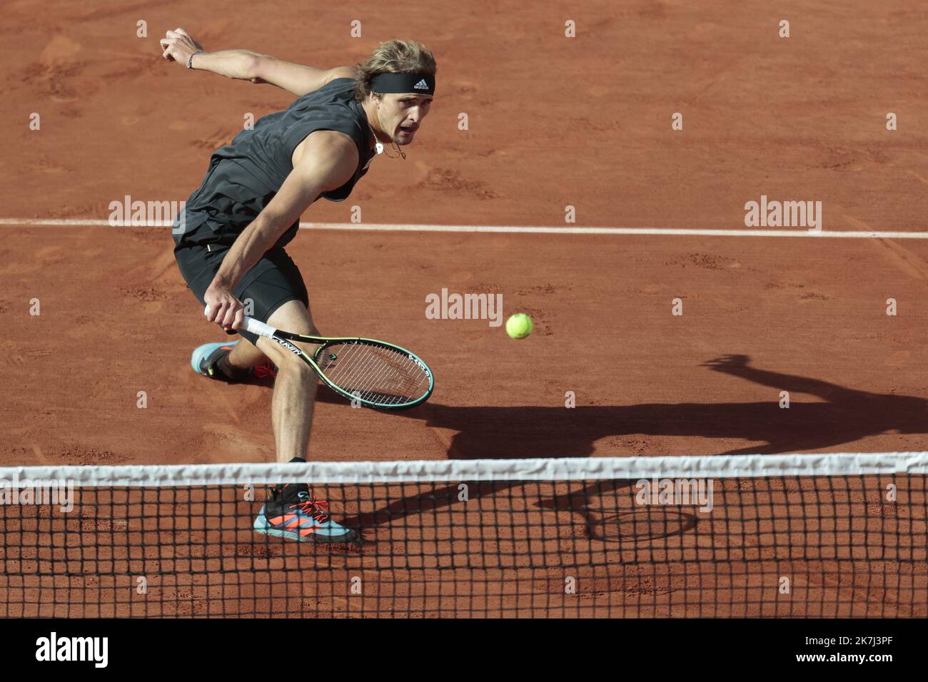 Carlos alcaraz backhand hi-res stock photography and images - Alamy