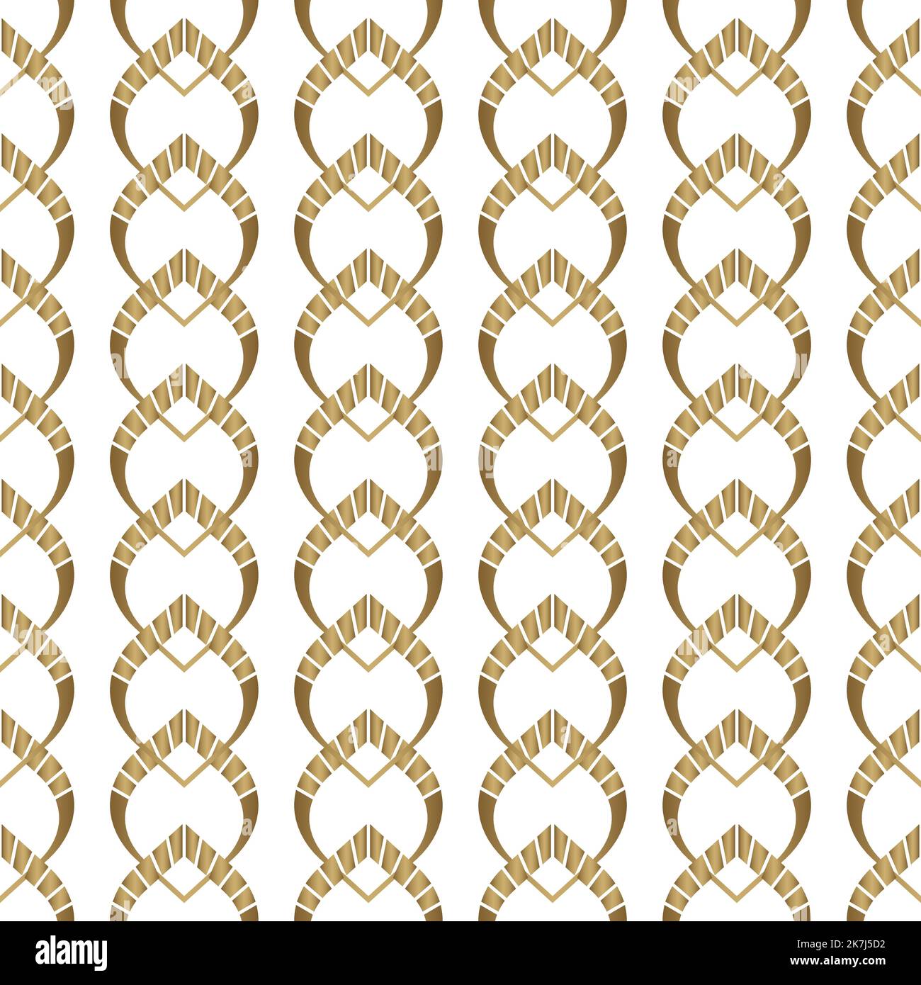 Art Deco White Gold or Bronze Pattern Design Stock Vector Image & Art ...