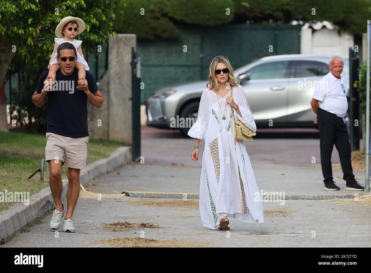 **NO CREDIT ** - 04/06/2022 Spanish Marta Ortega, her husband Carlos ...