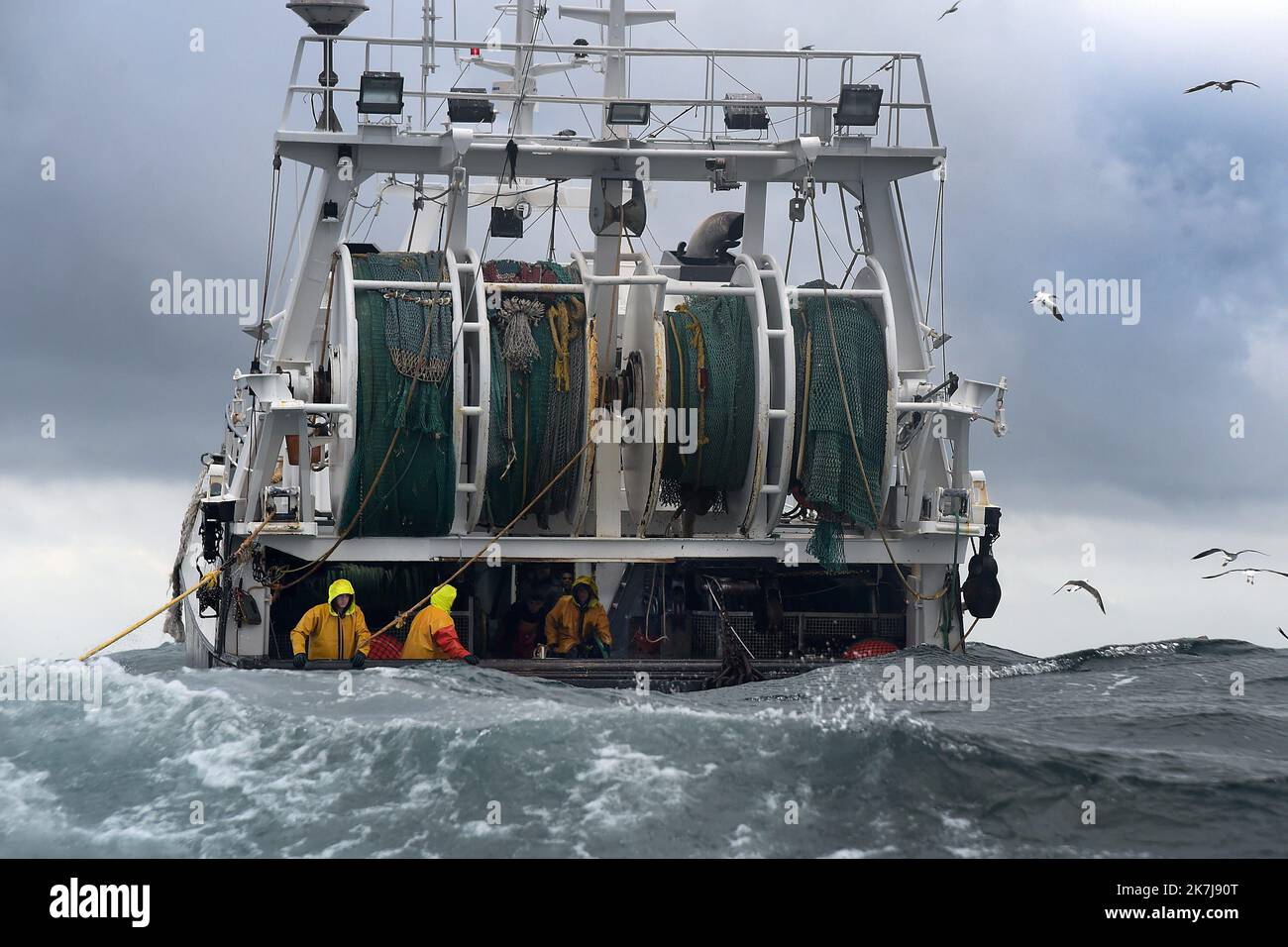 Chalutier de la mer du nord hi-res stock photography and images - Alamy