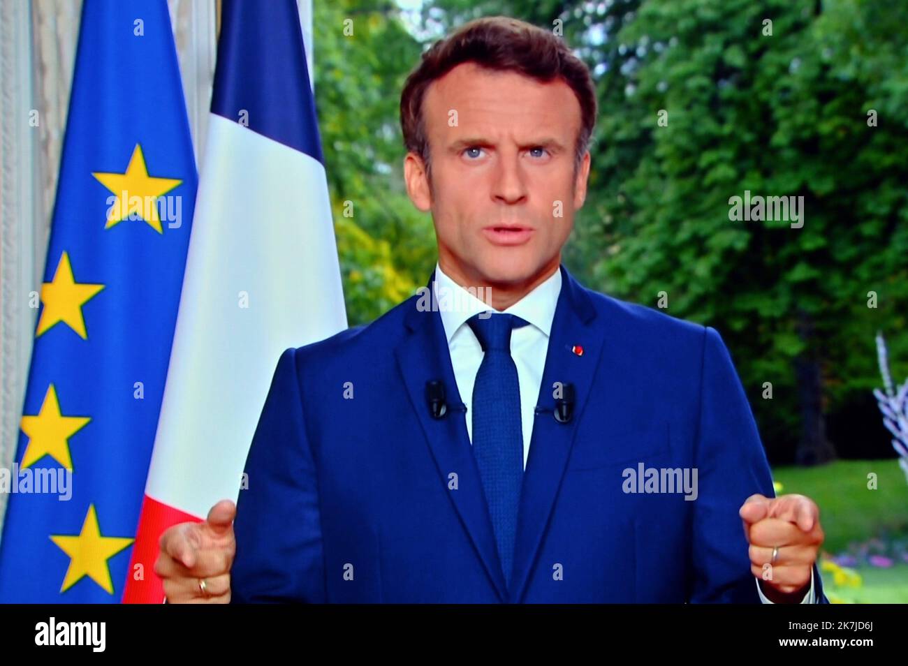 ©PHOTOPQR/L'EST REPUBLICAIN/Alexandre MARCHI ; NANCY ; 22/06/2022 ; POLITIQUE - DECLARATION ...