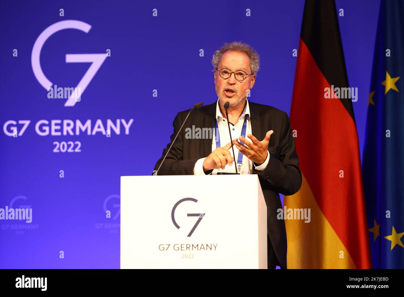 ©Pierre Teyssot/MAXPPP ; G7 Summit Germany 2022 . Garmisch ...