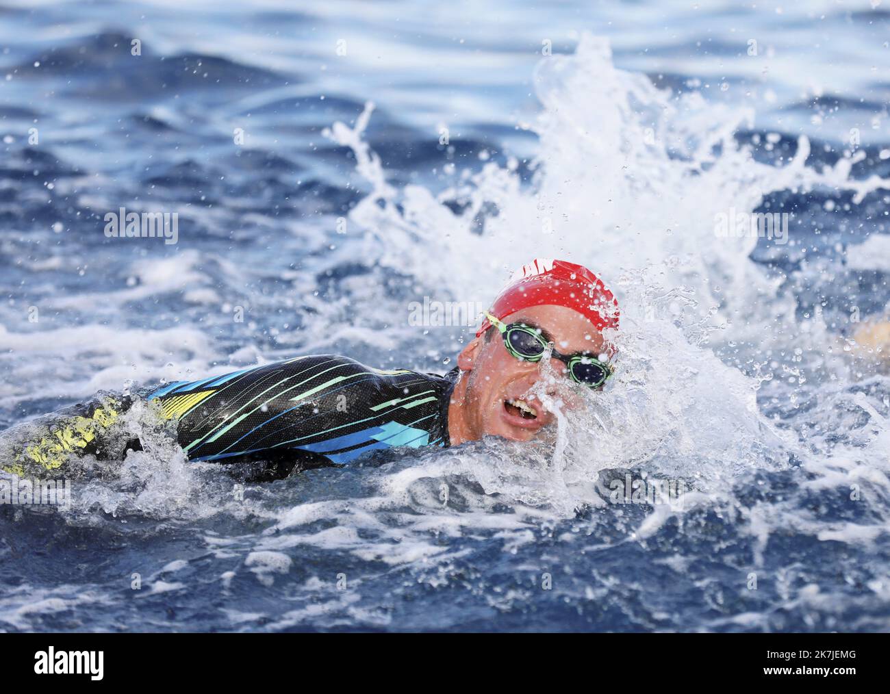 ©PHOTOPQR/NICE MATIN/Dylan Meiffret ; Nice ; 26/06/2022 ; IRONMAN 2022 ...