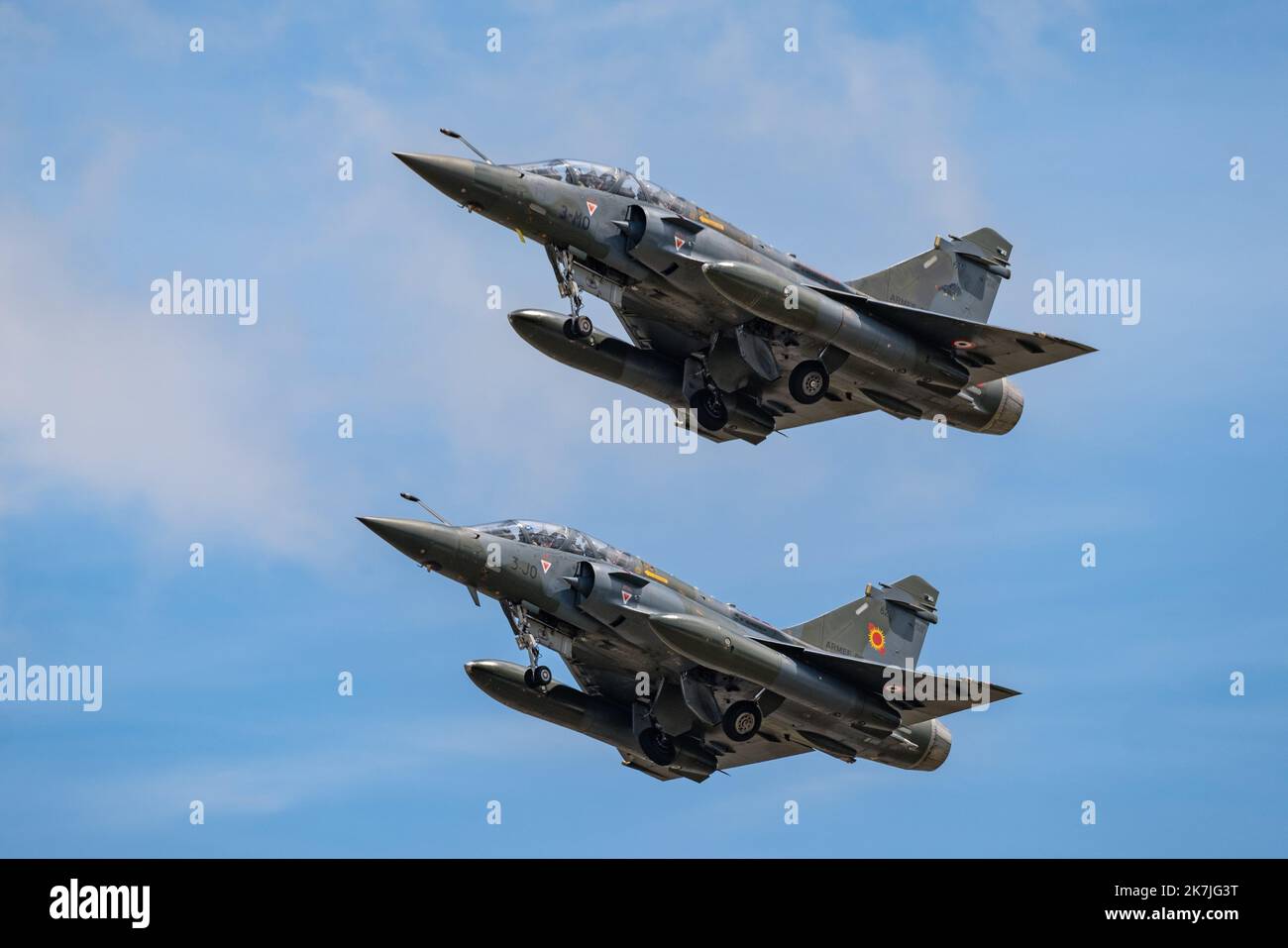 ©Arnaud BEINAT/Maxppp. French Mirage 2000D fighter bomber During the ...