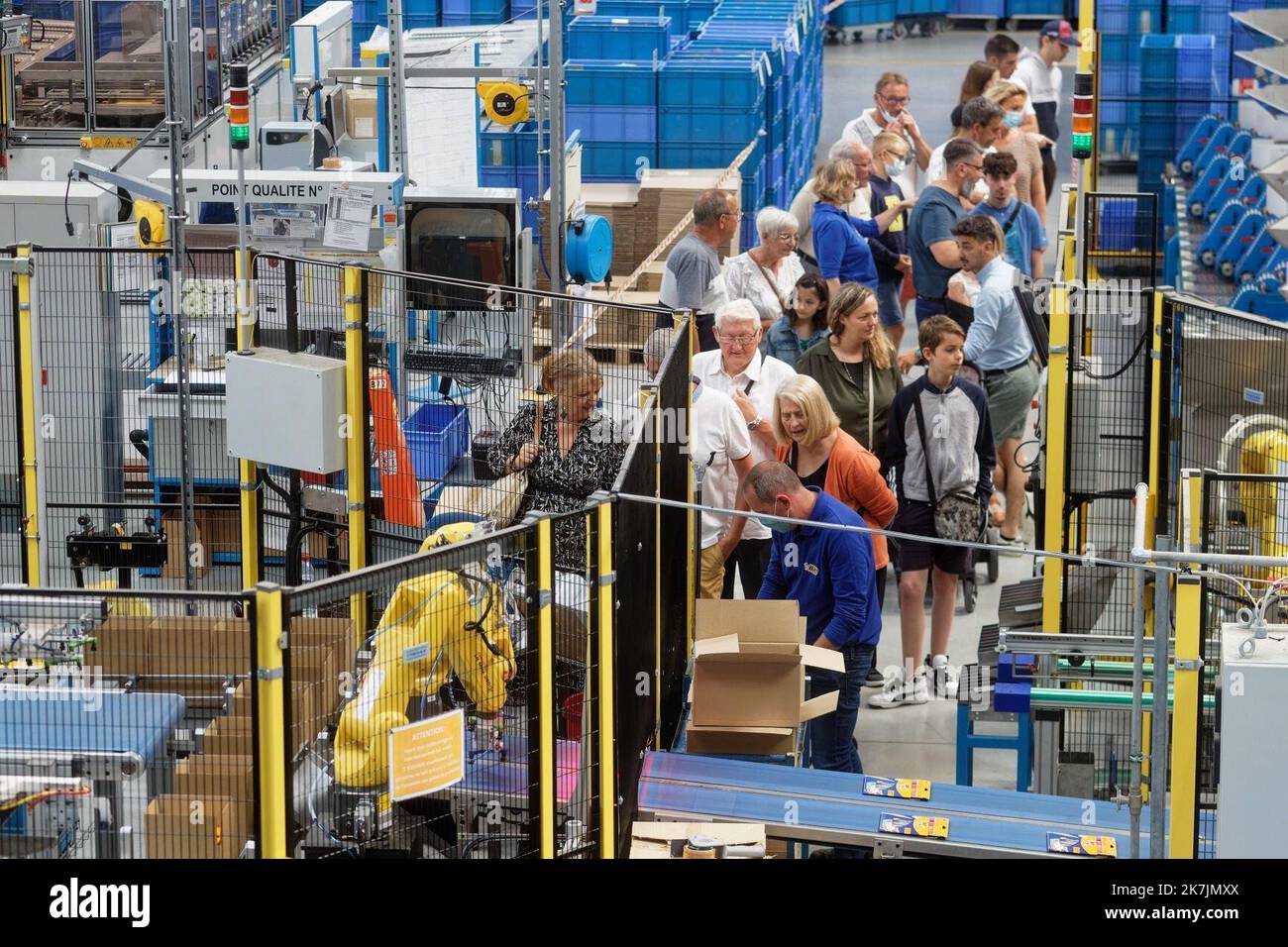 ©PHOTOPQR/VOIX DU NORD/Johan BEN AZZOUZ ; 09/07/2022 ; Samer, le 9 ...