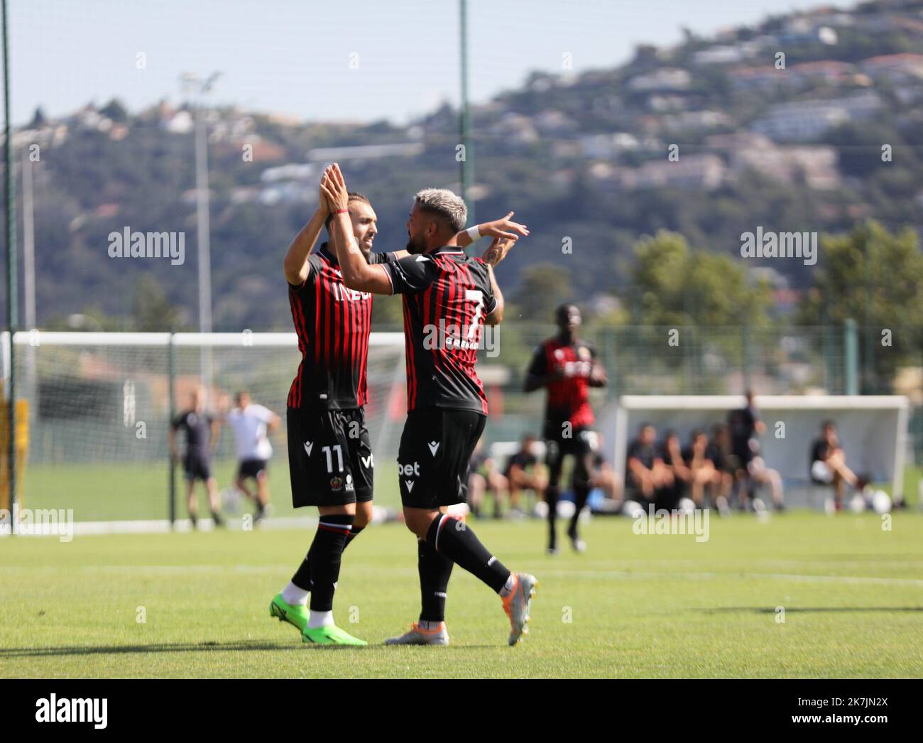 ©PHOTOPQR/NICE MATIN/Sebastien Botella ; Nice ; 09/07/2022 ; Match ...