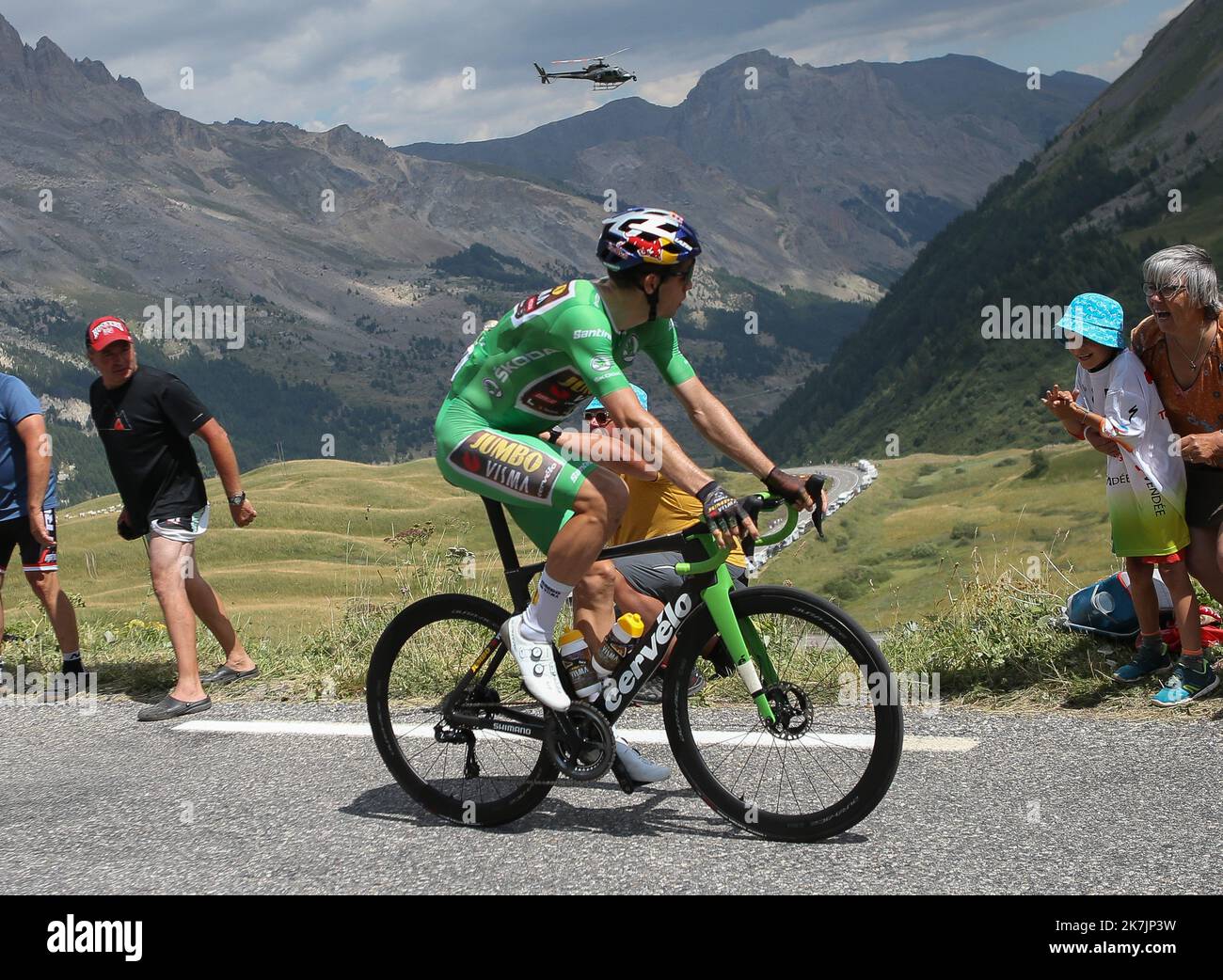 ©Laurent Lairys/MAXPPP - Wout Van Aert of Jumbo-Visma during the Tour ...