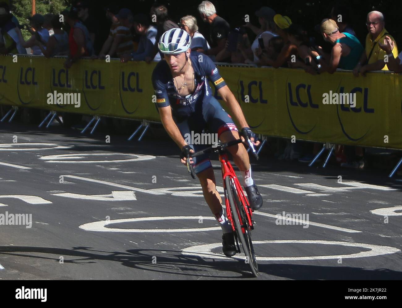 ©Laurent Lairys/MAXPPP - Giulio Ciccone of Trek - Segafredo during the ...