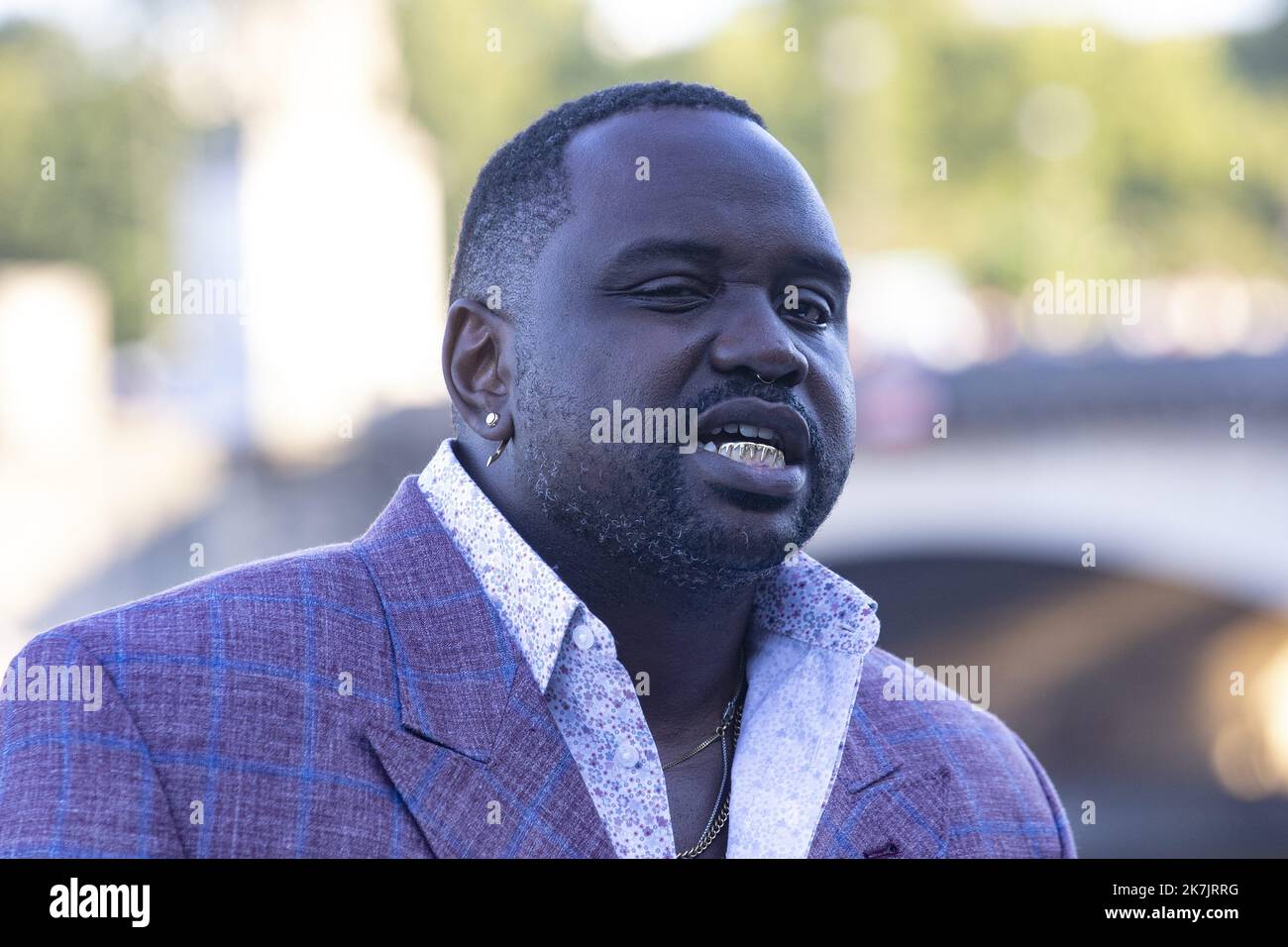 ©Sebastien Muylaert/MAXPPP - Paris 16/07/2022 Brian Tyree Henry attends ...