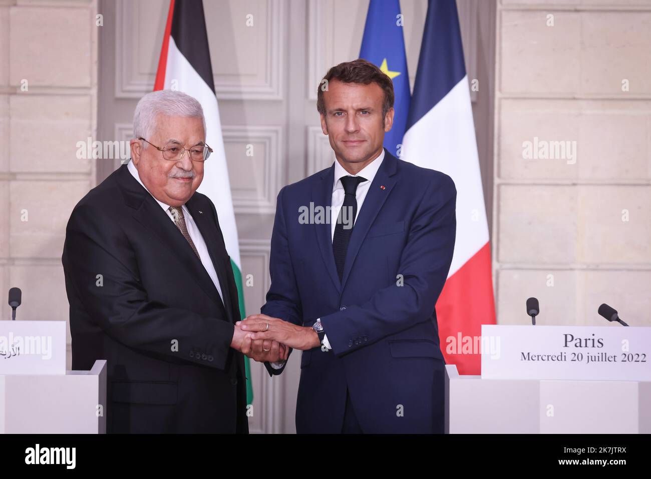 ©PHOTOPQR/LE PARISIEN/Fred Dugit ; Paris ; 20/07/2022 ; Poltique Paris ...