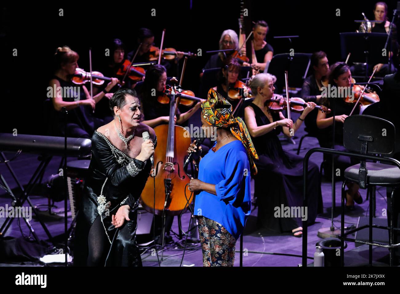 Â©PHOTOPQR/LA PROVENCE/HIELY Cyril ; Avignon ; 26/07/2022 ; Festival IN ...