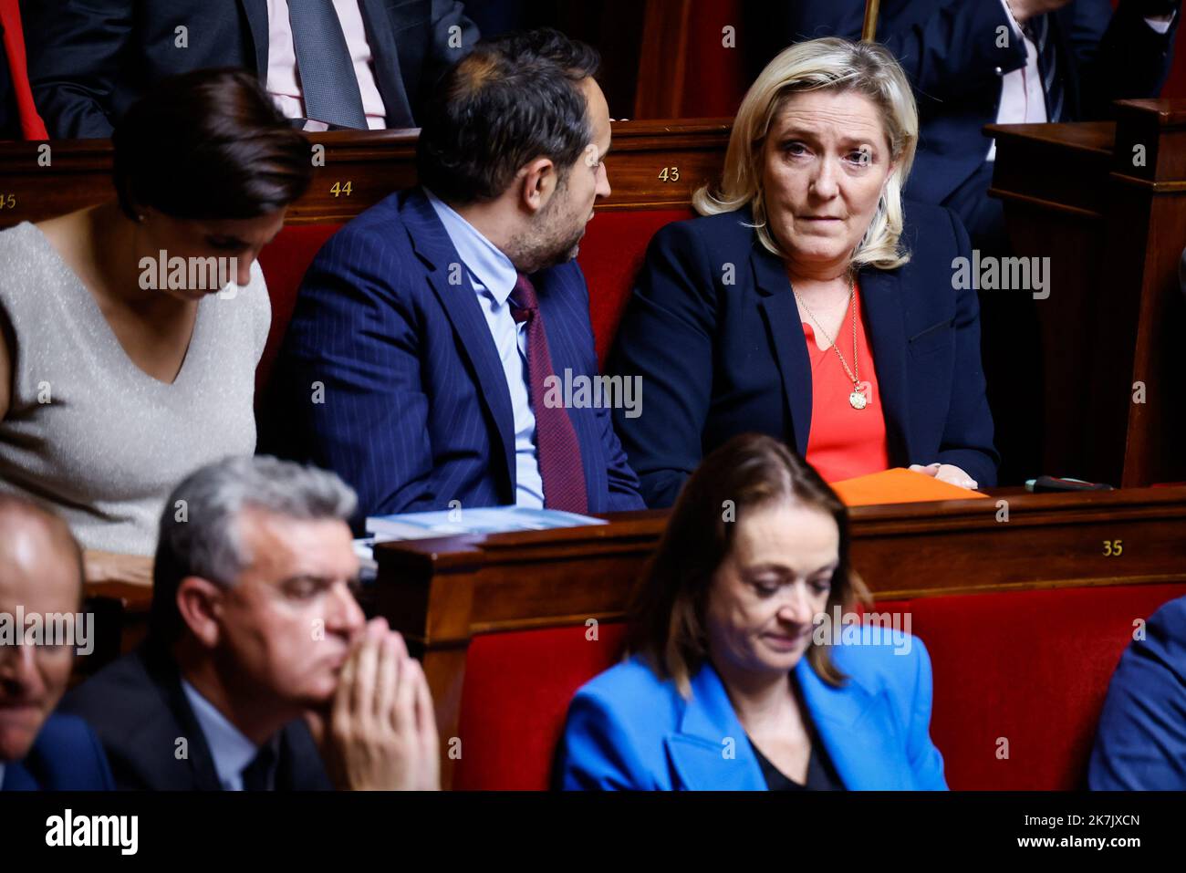 ©Thomas Padilla/MAXPPP - 26/07/2022 ; Paris, FRANCE ; SEANCE DE QUESTIONS AU GOUVERNEMENT DANS L ...