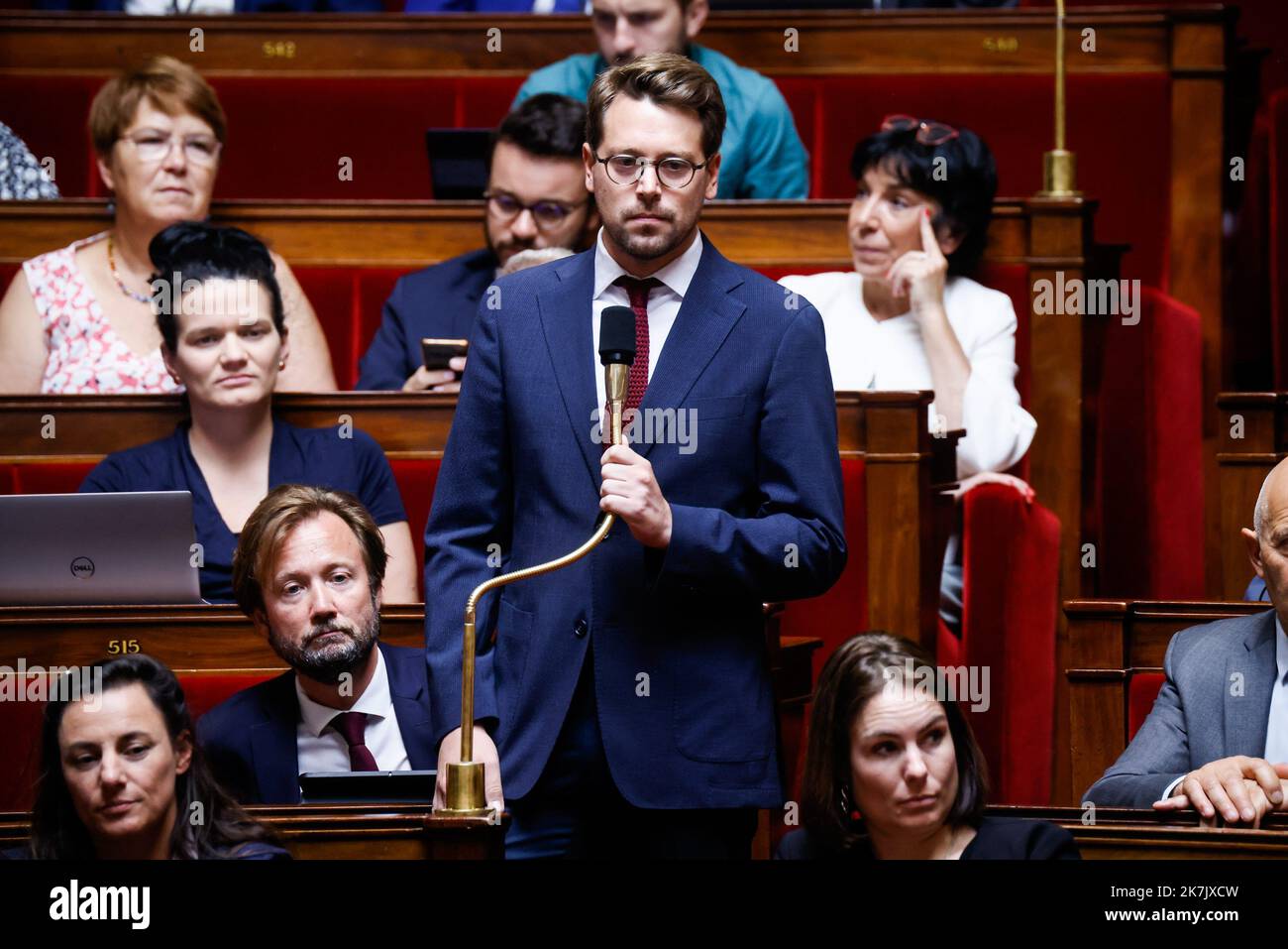©Thomas Padilla/MAXPPP - 26/07/2022 ; Paris, FRANCE ; SEANCE DE QUESTIONS AU GOUVERNEMENT DANS L ...