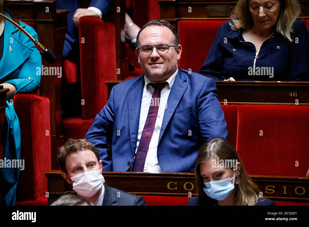 ©Thomas Padilla/MAXPPP - 26/07/2022 ; Paris, FRANCE ; SEANCE DE QUESTIONS AU GOUVERNEMENT DANS L ...