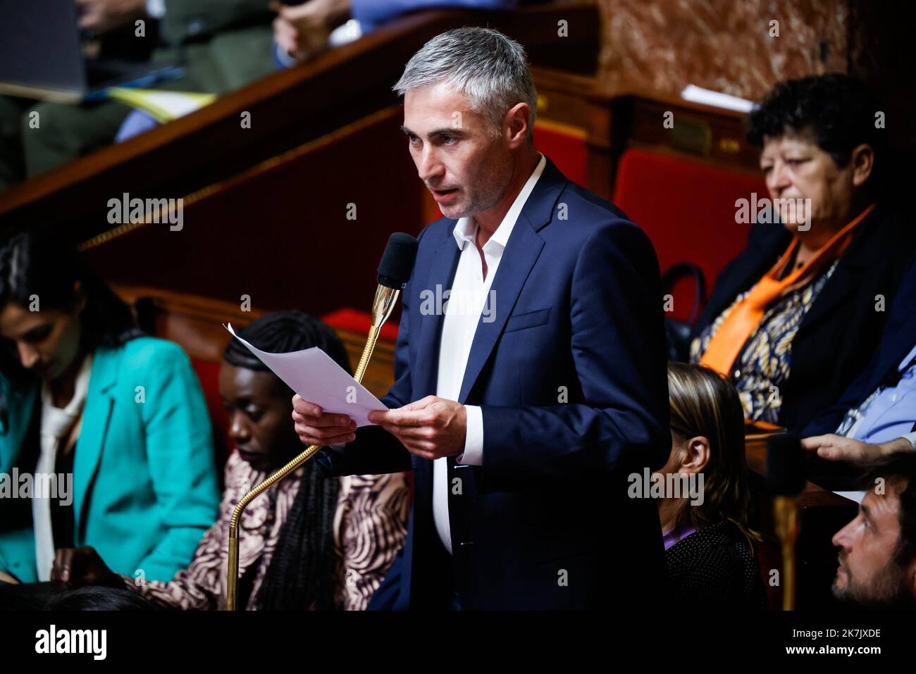©Thomas Padilla/MAXPPP - 26/07/2022 ; Paris, FRANCE ; SEANCE DE QUESTIONS AU GOUVERNEMENT DANS L ...