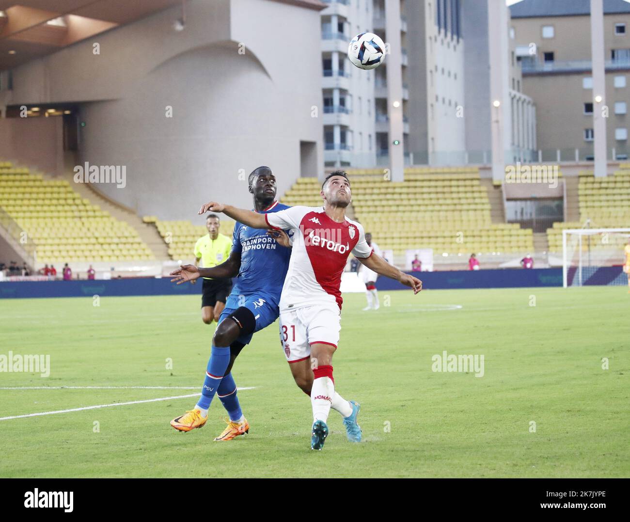©PHOTOPQR/NICE MATIN/Dylan Meiffret ; Monaco ; 02/08/2022 ; Match de ...