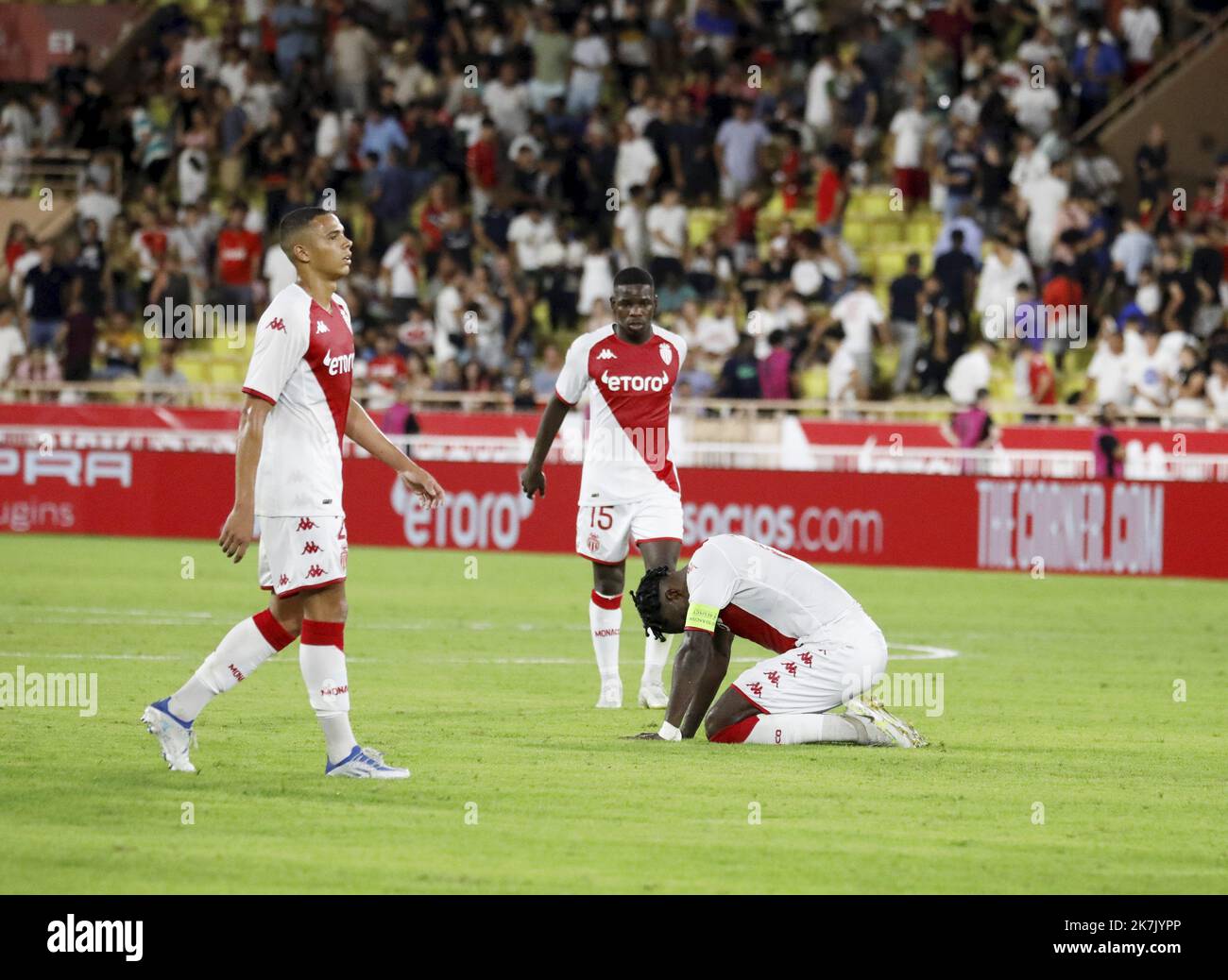 ©PHOTOPQR/NICE MATIN/Dylan Meiffret ; Monaco ; 02/08/2022 ; Match de ...