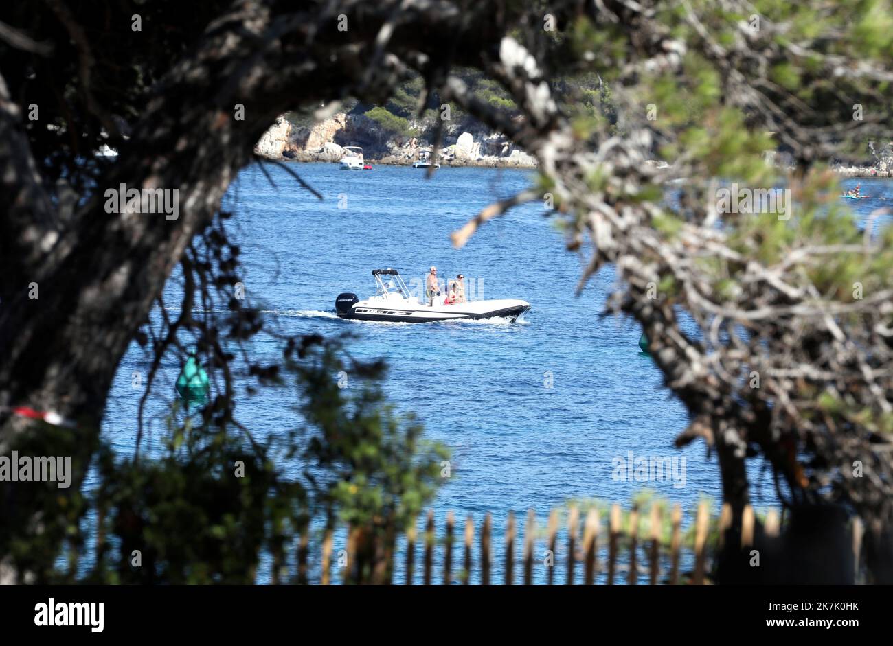 ©PHOTOPQR/NICE MATIN/Patrice Lapoirie ; Cannes ; 09/08/2022 ; ile de ...
