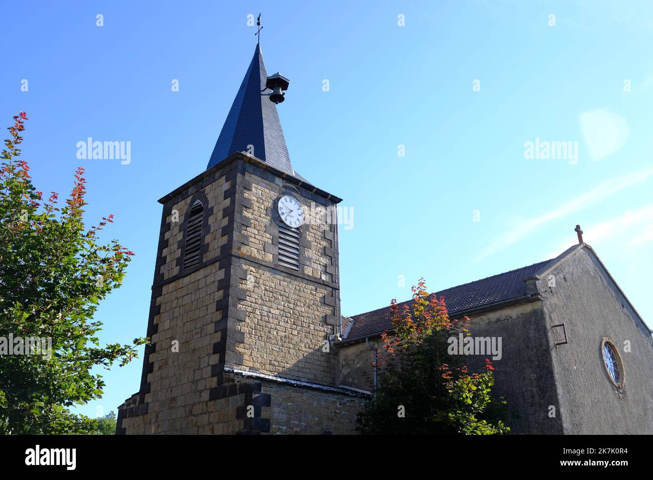 Thierry Larret/Maxppp. Edifice religieux.Eglise de Manson sur la ...