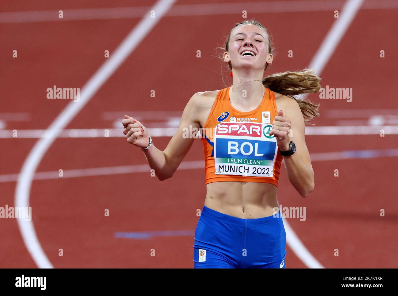 ©PHOTOPQR/L'ALSACE/Jean-Marc LOOS ; Munich ; 17/08/2022 ; Femke Bol ...